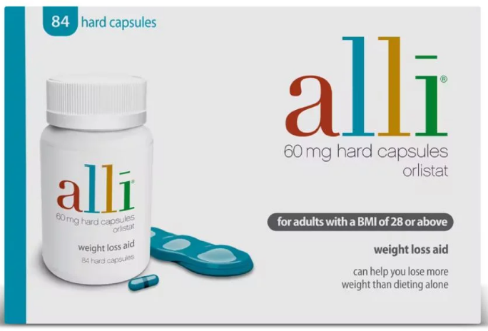 Alli Capsules 60mg - 84 Capsules - PillSorted