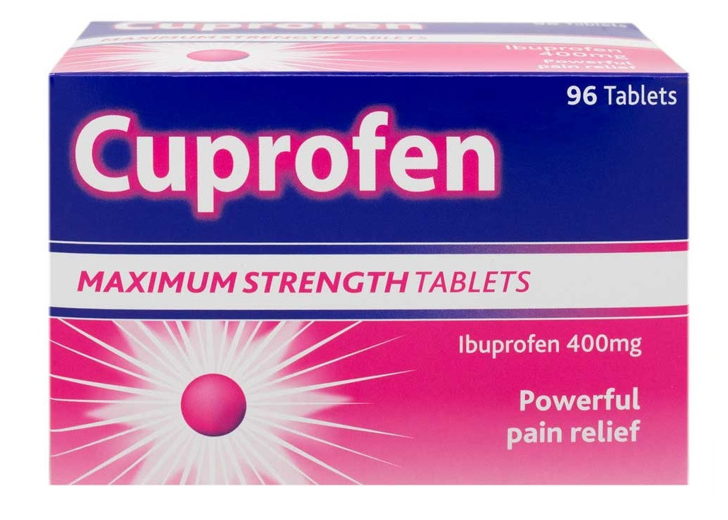 Cuprofen Maximum Strength 400mg - 96 Tablets - PillSorted