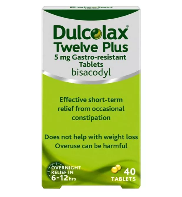 Dulcolax 5mg Gastro Resistant - 40 Tablets - PillSorted