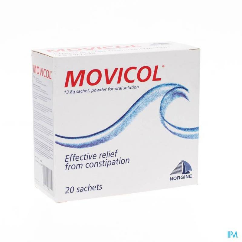 Movicol Lemon & Lime Powder - 20 Sachets - PillSorted