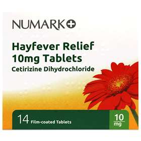 Numark Hayfever Relief 10mg - 14 Tablets - PillSorted