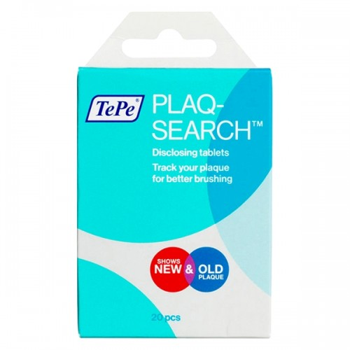 TePe Plaq-Search Disclosing Tablets - 20 Pack - PillSorted