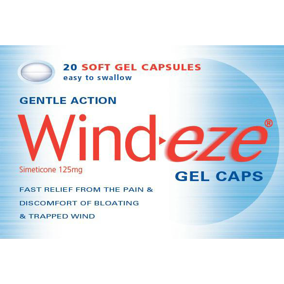 Wind-eze Gel Caps Gentle Action - 20 Capsules - PillSorted