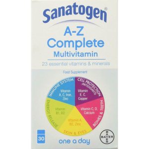 Sanatogen A-Z Complete Multivitamins - PillSorted