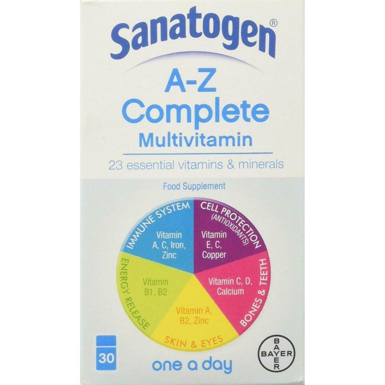 Sanatogen A-Z Complete Multivitamins - PillSorted