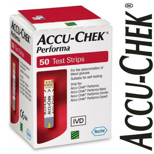 Accu-Chek Performa Test Strips - 50 Pack - PillSorted
