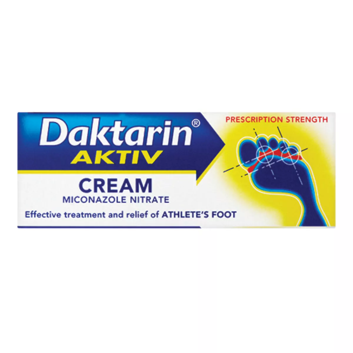 Daktarin (Miconazole) Aktiv Cream - 30g - PillSorted