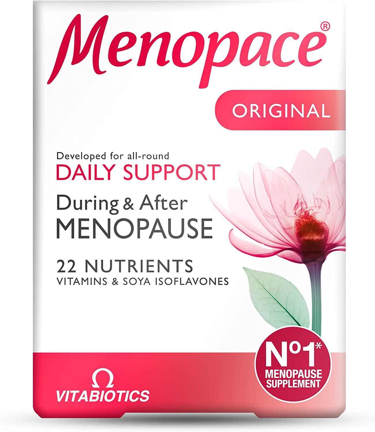 Vitabiotics Menopace - 90 Tablets - PillSorted