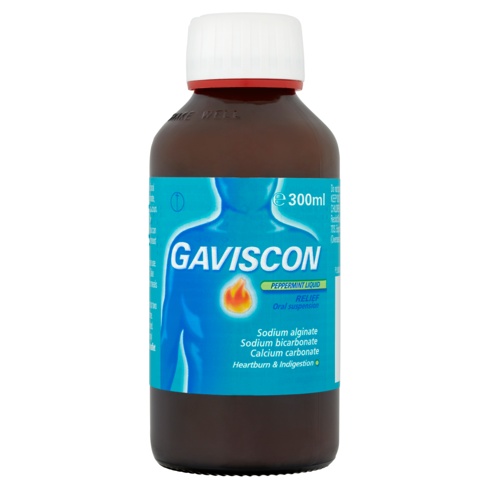Gaviscon Original Liquid Peppermint - 300ml - PillSorted