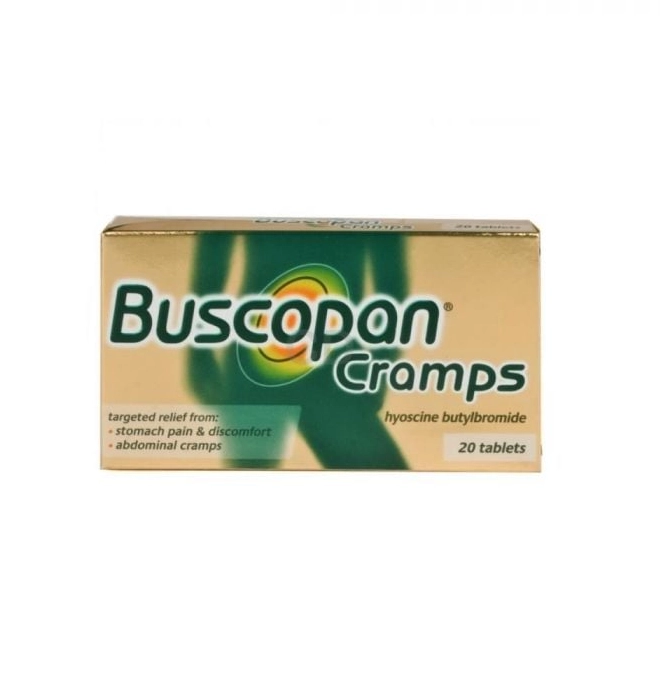 Buscopan Cramps - 20 Tablets - PillSorted