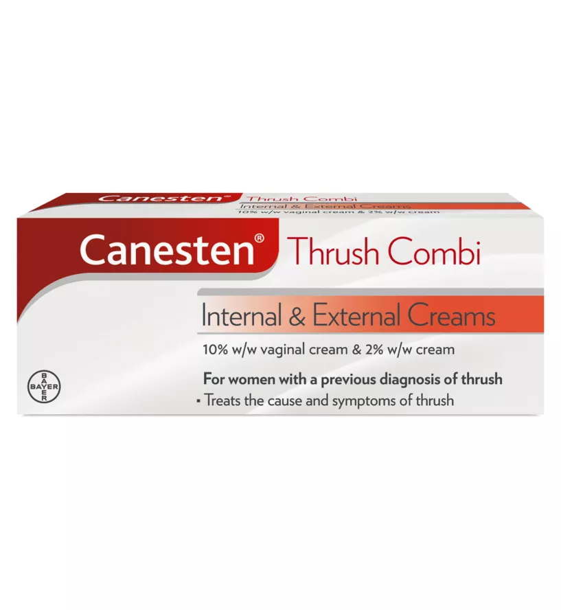 Canesten Thrush Combi Internal & External Creams - PillSorted