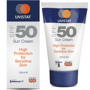 Uvistat Sun Cream SPF 50 - 125ml - PillSorted
