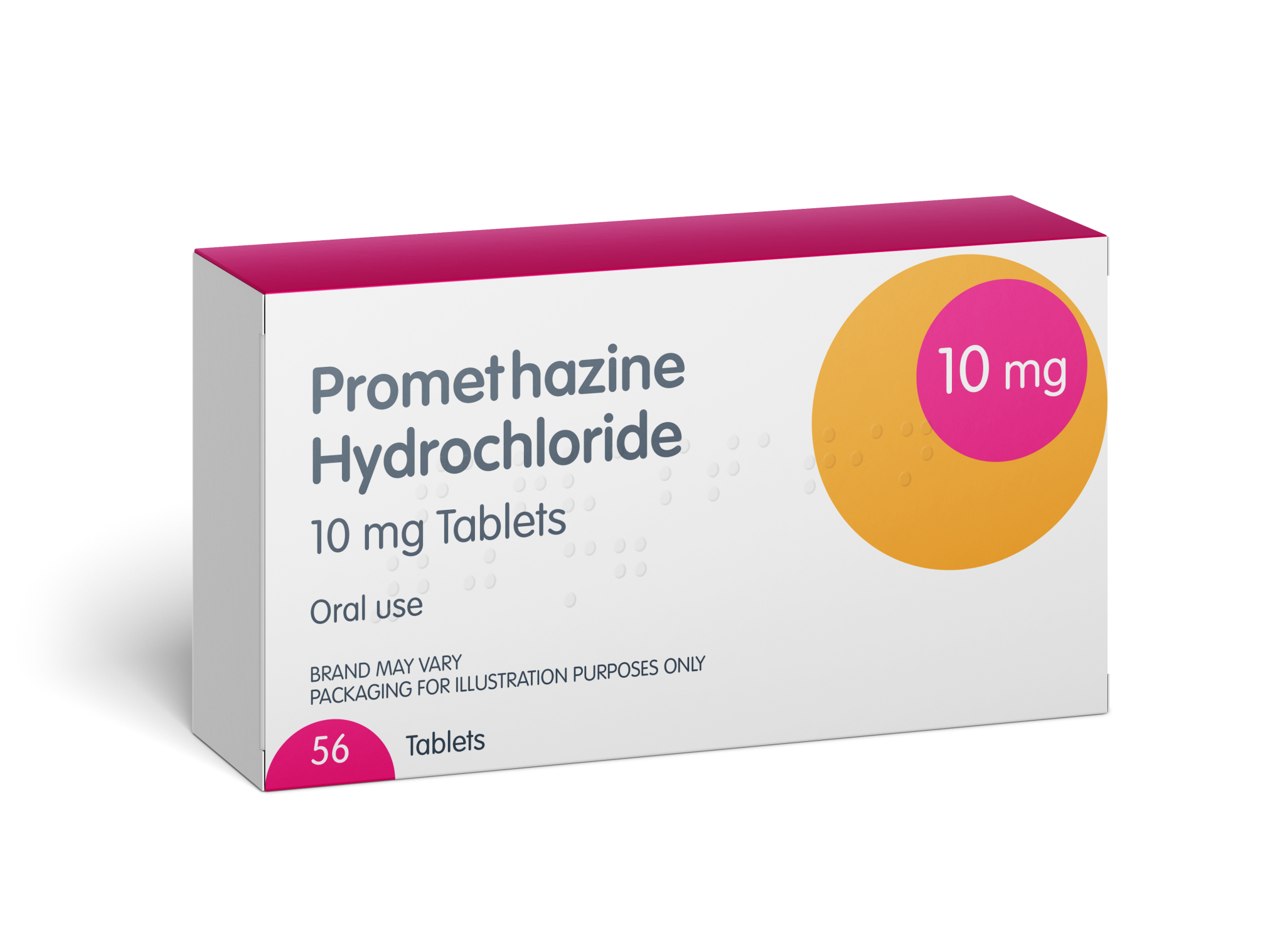 Promethazine Hydrochloride 10mg - 56 Tablets - PillSorted